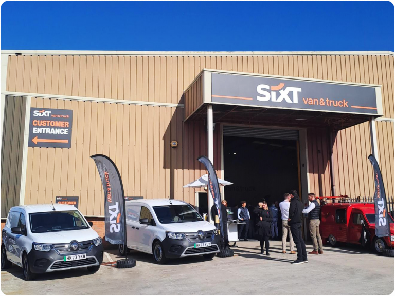 MANCHESTER - SIXT van and truck